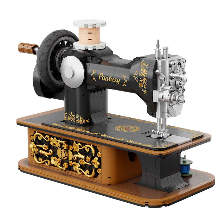 PANTASY - Hand Crank Sewing Machine - Building block 1152 pcs ...