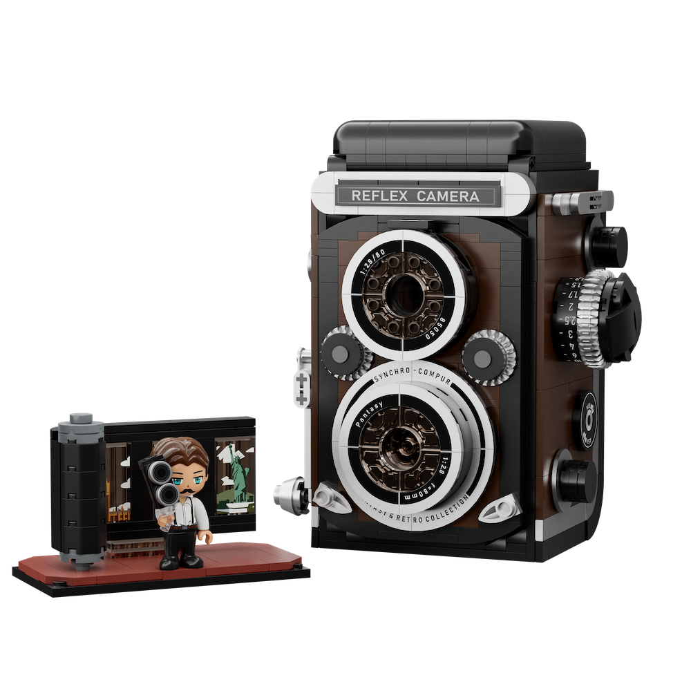 PANTASY - Twin Lens Reflex Camera - Building block 757 pcs : ShopForGeek.com: Pantasy GEEK ...