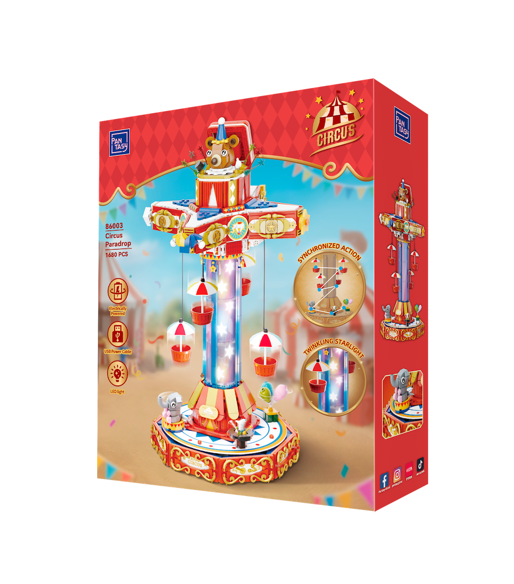 PANTASY - Circus Paradrop - Building block 1680 pcs : ShopForGeek.com ...