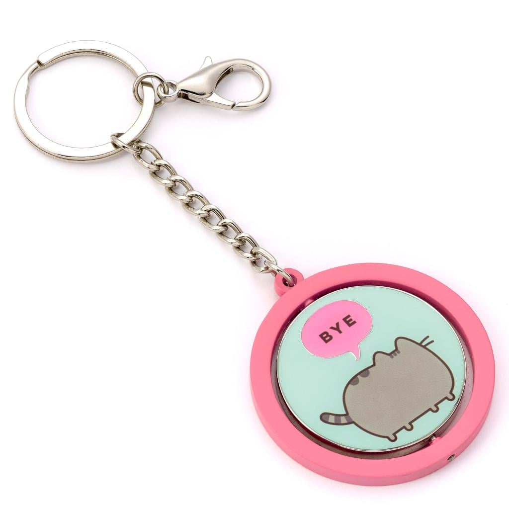 PUSHEEN - Hi & Bye - Keyring : ShopForGeek.com: Keyring Carat Pusheen