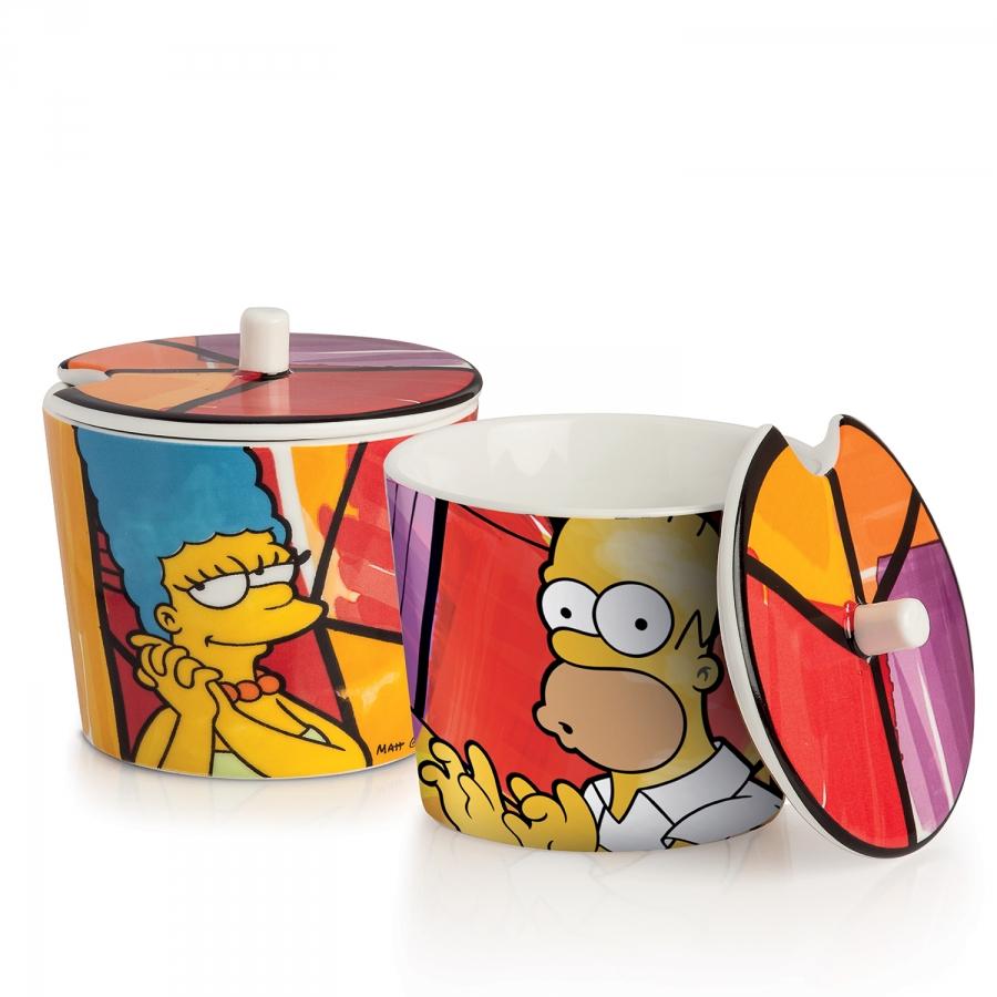 THE SIMPSONS - Sugar Bowl Homer & Marge : ShopForGeek.com: Kitchen ...