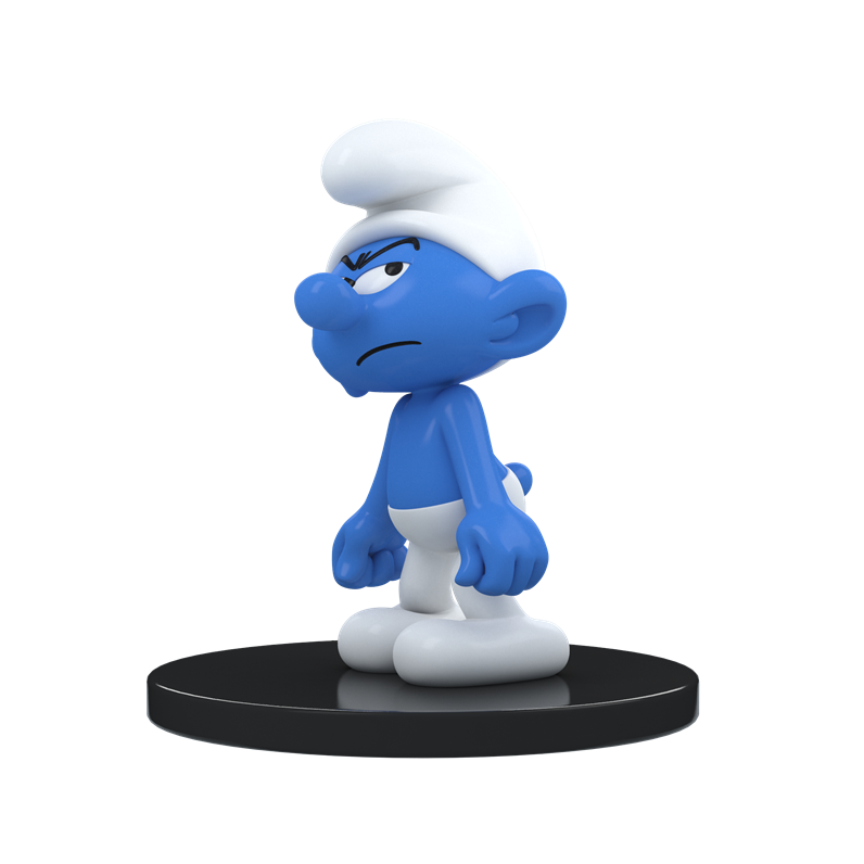 SMURF - Grouchy Smurf - Figure 4inch : ShopForGeek.com: Figurines Puppy ...