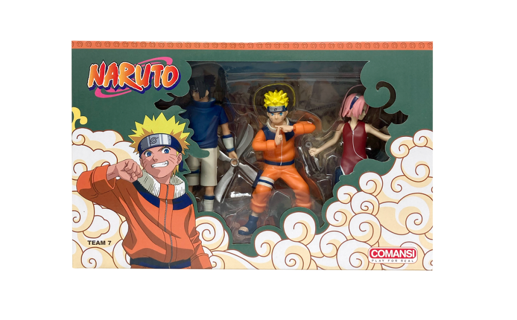 NARUTO - Set of 3 Figures : ShopForGeek.com: Figurines Naruto