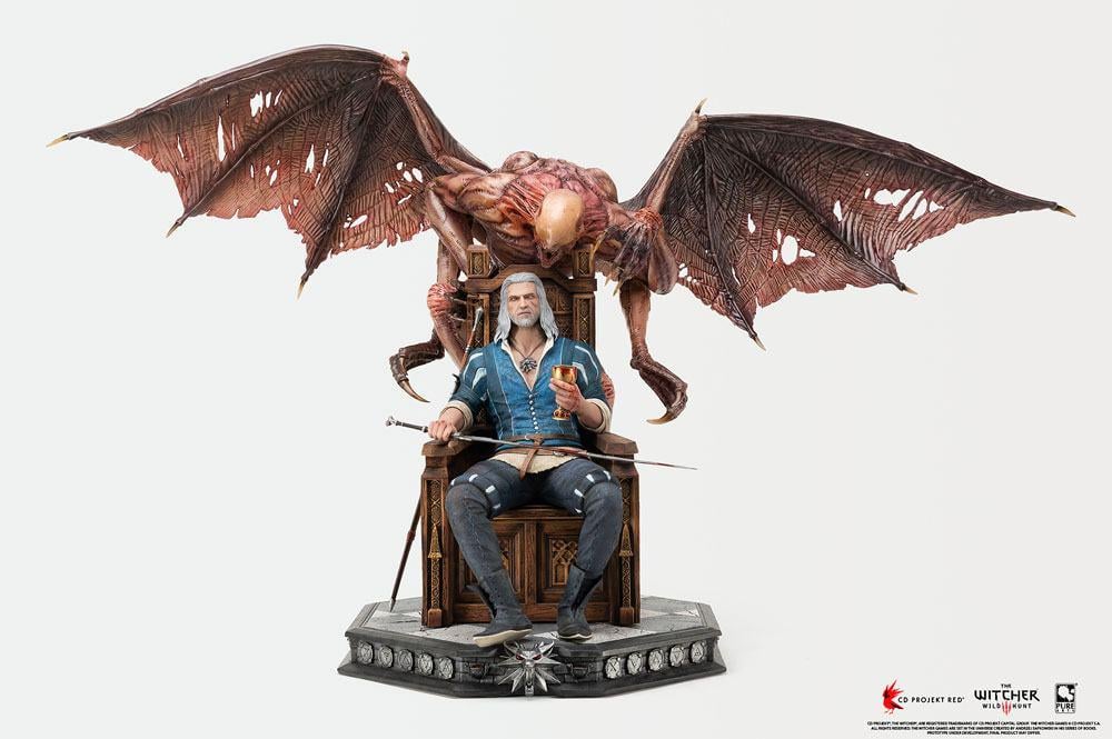 THE WITCHER 3 BLOOD AND WINE - Geralt - Statue Deluxe 1/4 - 60cm ...