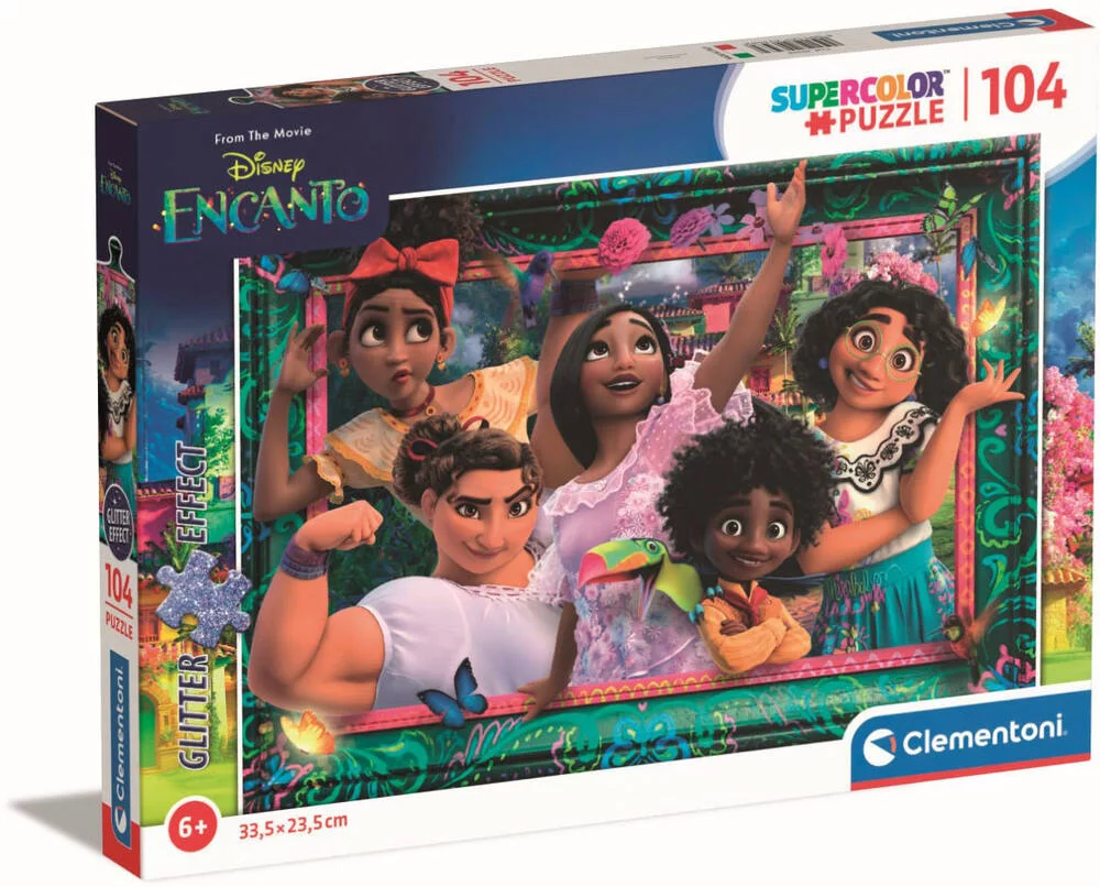ENCANTO - Madrigal Family - Puzzle Glitter Effect 104P : ShopForGeek ...