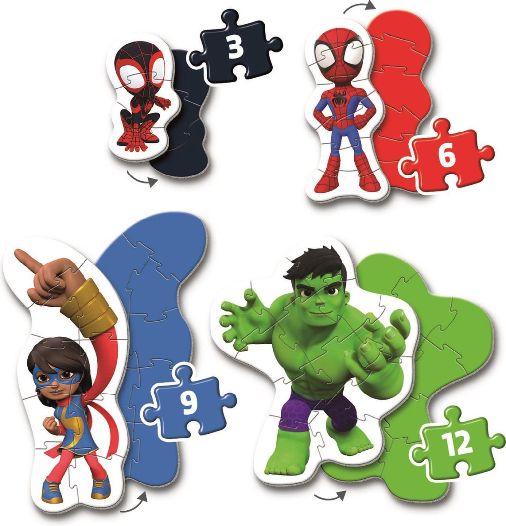 MARVEL - Spidey - My First Puzzle 30P : ShopForGeek.com: Puzzle ...