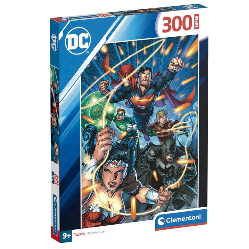 DC - Justice League - Puzzle 300P : ShopForGeek.com: Puzzle Clementoni ...