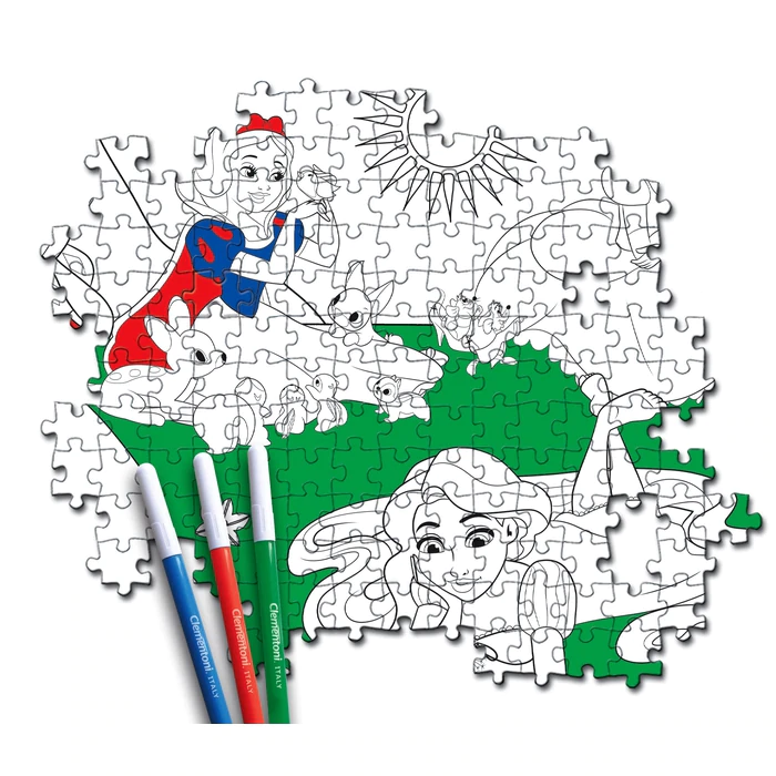 DISNEY - Princess - Happy Color Puzzle 104P : ShopForGeek.com: Puzzle ...