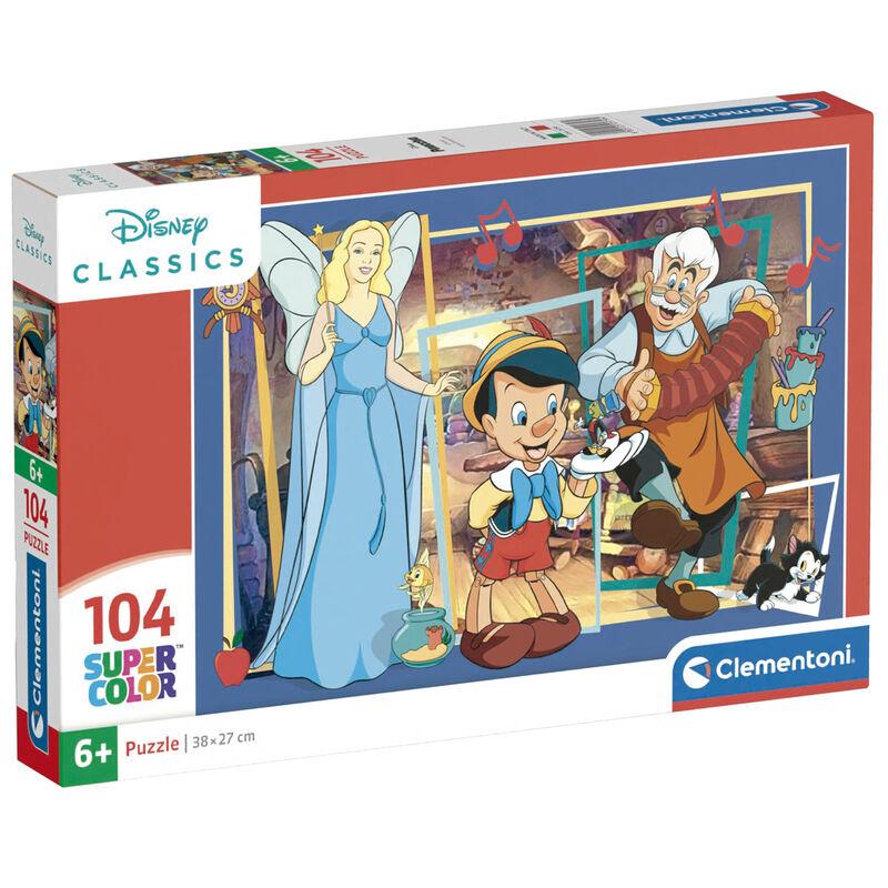 DISNEY - Pinocchio - Puzzle 104P : ShopForGeek.com: Puzzle Clementoni ...