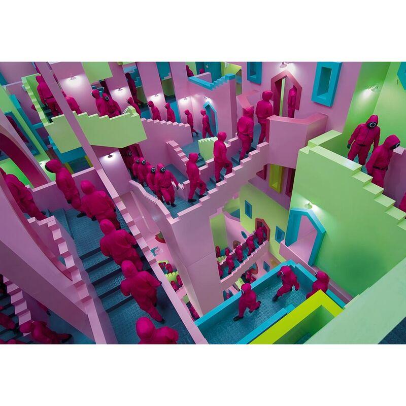 SQUID GAME - Puzzle 500P : ShopForGeek.com: Puzzle Clementoni Serie TV