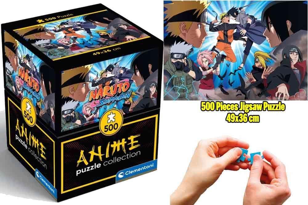 NARUTO SHIPPUDEN - Confrontation - Cube Puzzle 500P : ShopForGeek.com ...