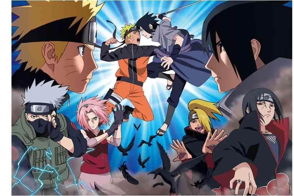 NARUTO SHIPPUDEN - Confrontation - Cube Puzzle 500P : ShopForGeek.com ...
