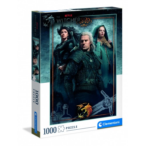 THE WITCHER - Puzzle 1000P : ShopForGeek.com: Puzzle Clementoni The Witcher