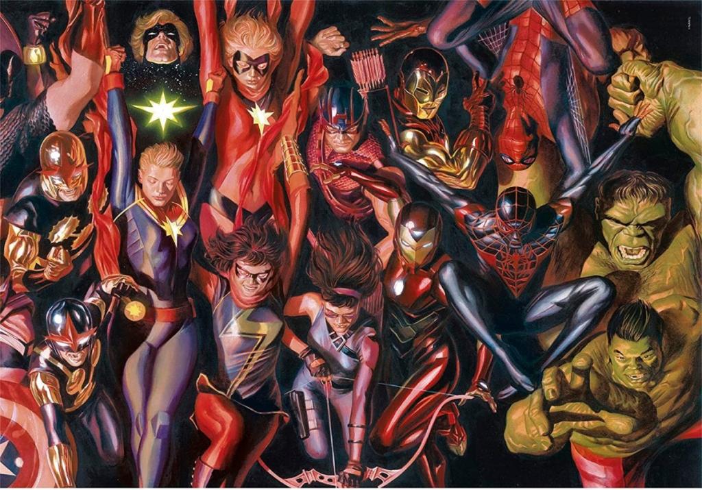 MARVEL - Avengers - Brief Case Puzzle 1000P : ShopForGeek.com: Puzzle ...