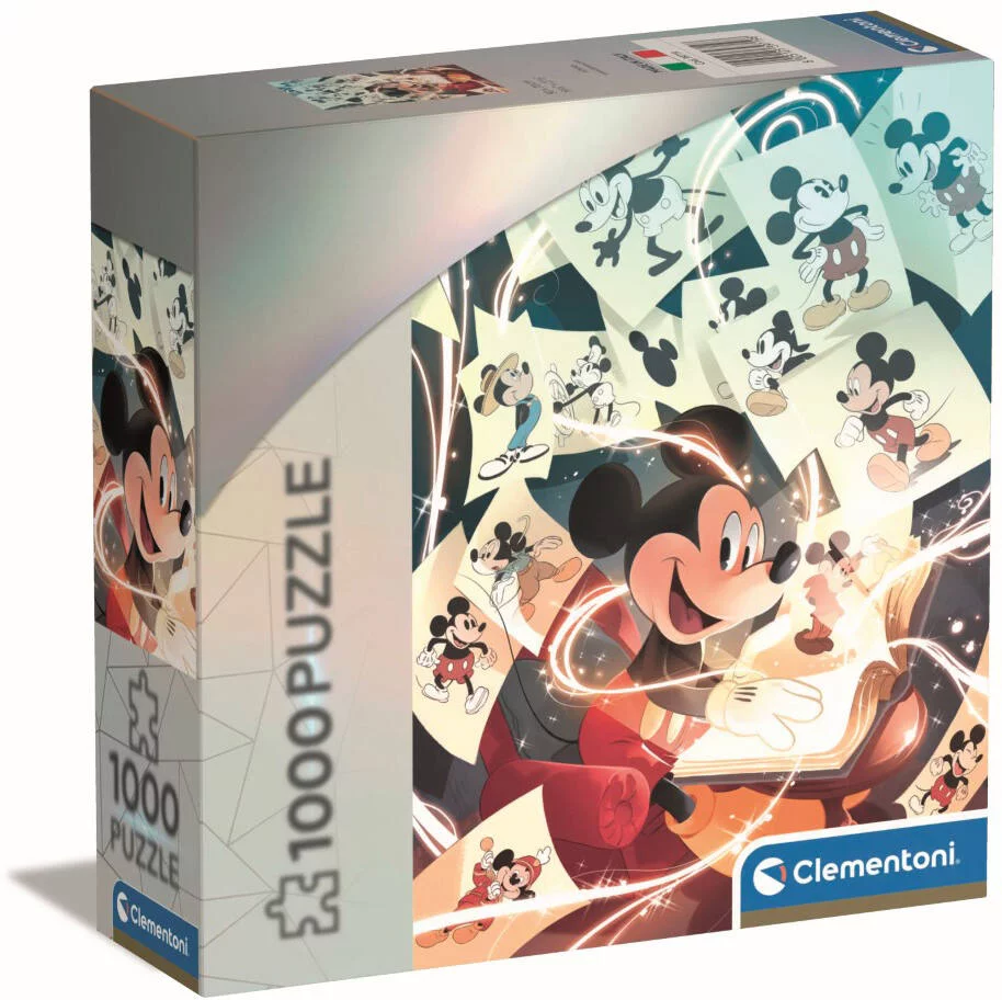 DISNEY 100 - Mickey - Puzzle 1000P : ShopForGeek.com: Puzzle Clementoni ...