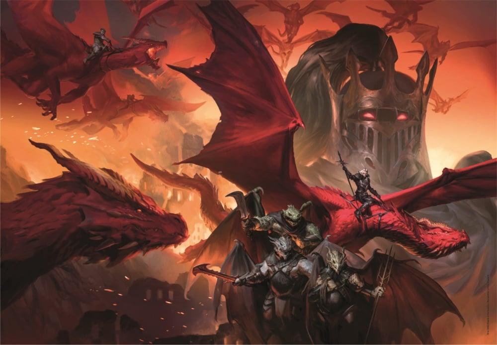 DUNGEONS AND DRAGONS - Visual 1 - Puzzle 1000P : ShopForGeek.com ...