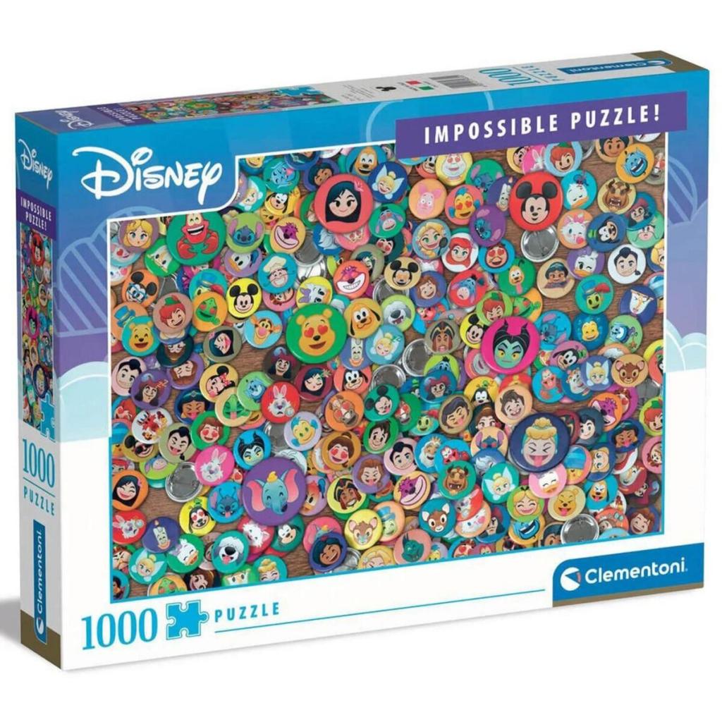 DISNEY - Emoji - Impossible Puzzle 1000P : ShopForGeek.com: Puzzle ...