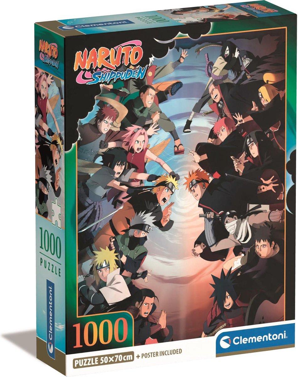 NARUTO SHIPPUDEN - Puzzle 1000P : ShopForGeek.com: Puzzle Clementoni Naruto