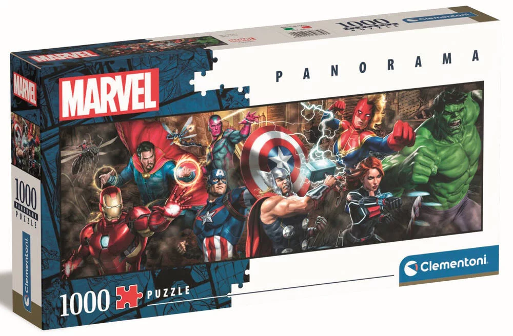 MARVEL - Avengers - Panorama Puzzle 1000P : ShopForGeek.com: Puzzle ...