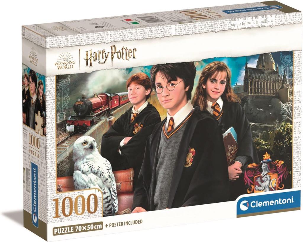 HARRY POTTER - Puzzle 1000P : ShopForGeek.com: Puzzle Clementoni Harry ...