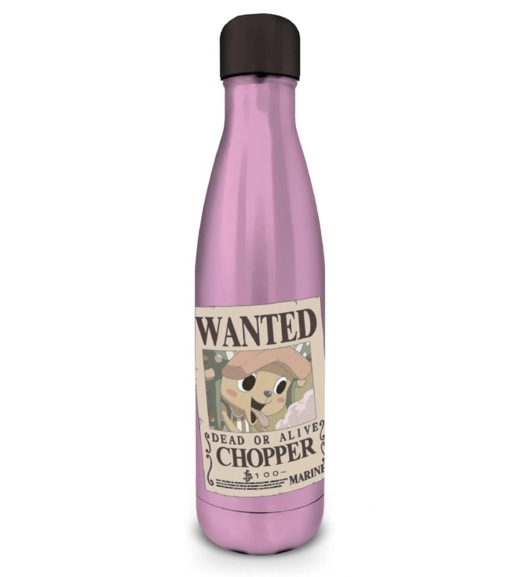 ONE PIECE - Chopper Wanted - Metal Bottle - 19 oz : ShopForGeek.com ...