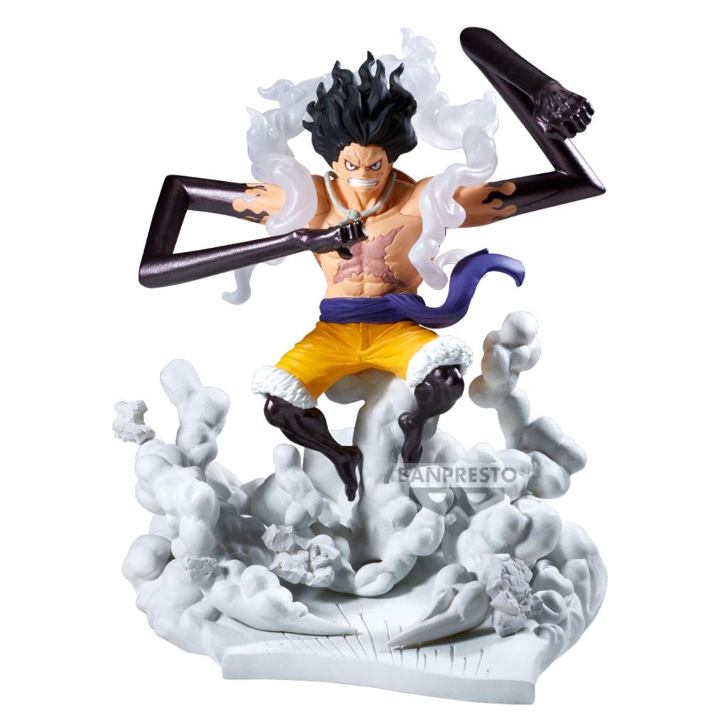 ONE PIECE - Monkey D. Luffy Gear 4 - Figure Senkozekkei 15cm : ShopForGeek.com: Figurita ...