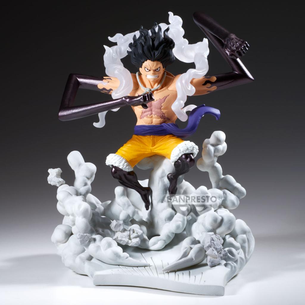 ONE PIECE - Monkey D. Luffy Gear 4 - Figure Senkozekkei 15cm : ShopForGeek.com: Figurita ...