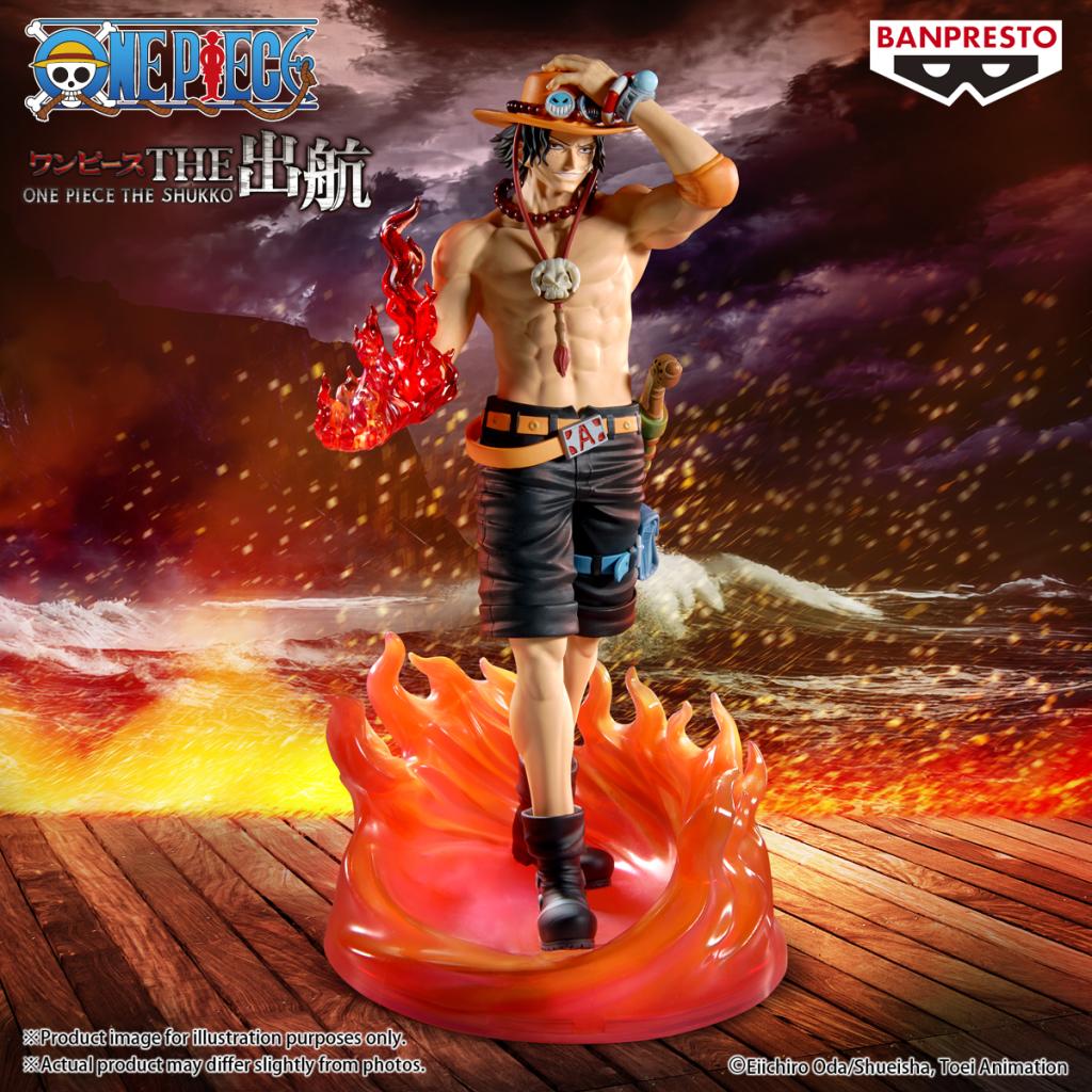 ONE PIECE - Portgas D. Ace - Figurine The Shukko Special 20cm ...