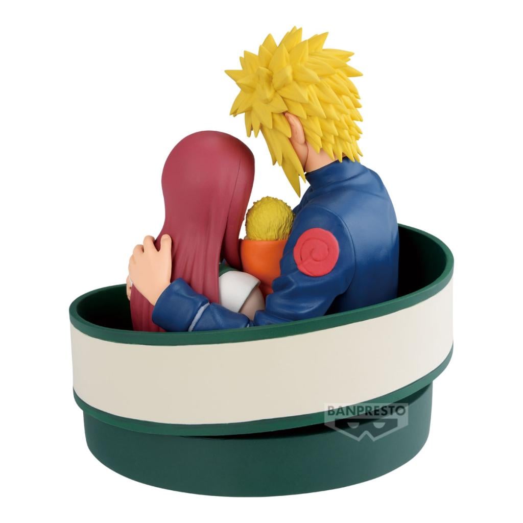 NARUTO 72 SERIES - Minato, Naruto & Kushina - Figurine 13cm : ShopForGeek.com: Figurine ...
