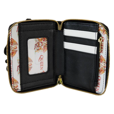 QUEEN - Logo Crest - Wallet LoungeFly : ShopForGeek.com: Wallet ...