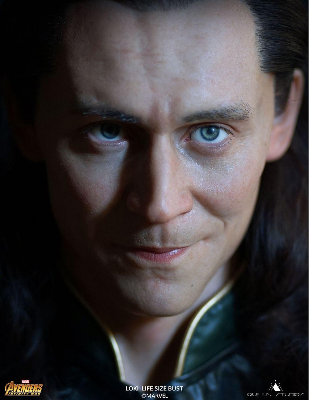 MARVEL - Loki - Buste Lifesize 51x32x75cm : ShopForGeek.com: Figurine ...
