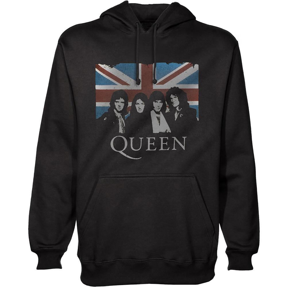 QUEEN - Sweat Hoodies - Vintage Union Jack (XXL) : ShopForGeek.com ...
