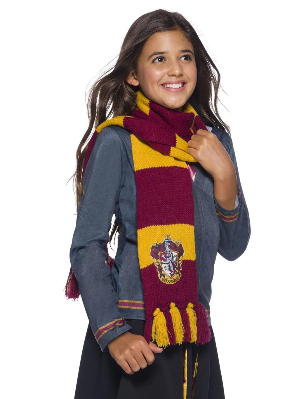 HARRY POTTER - Gryffindor Knitted Scarf - Accessory : ShopForGeek.com ...