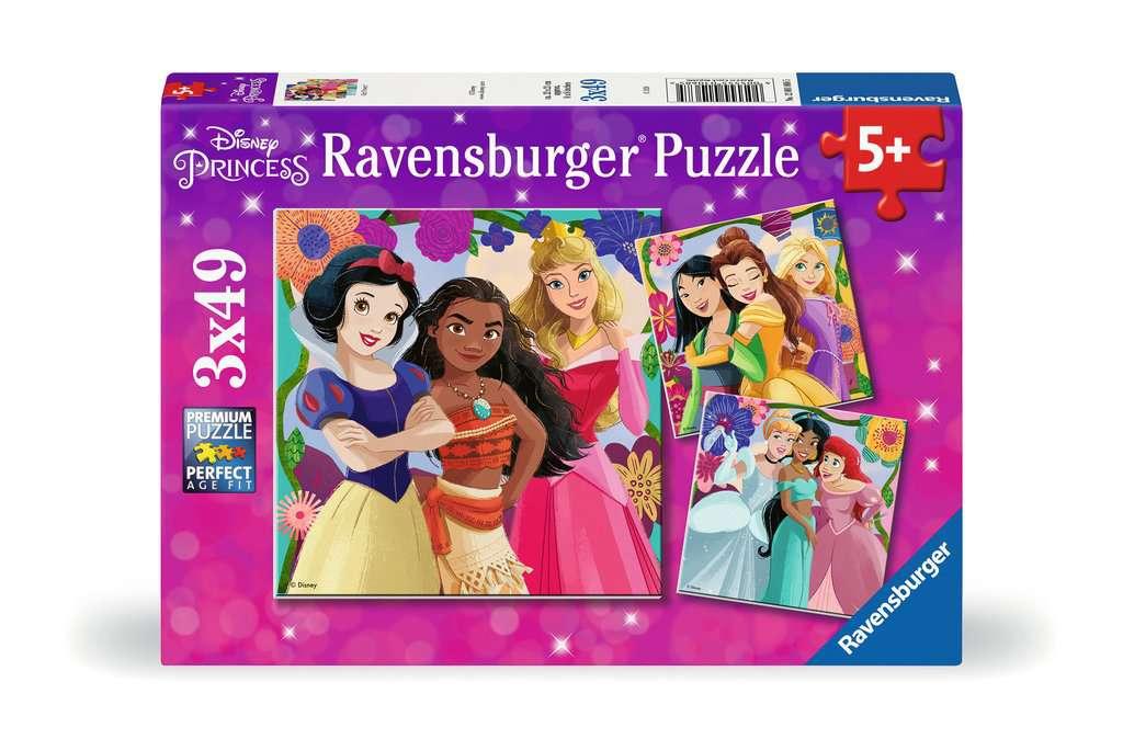 DISNEY PRINCESS - Girl Power - 3 Puzzle 49P : ShopForGeek.com: Puzzle ...