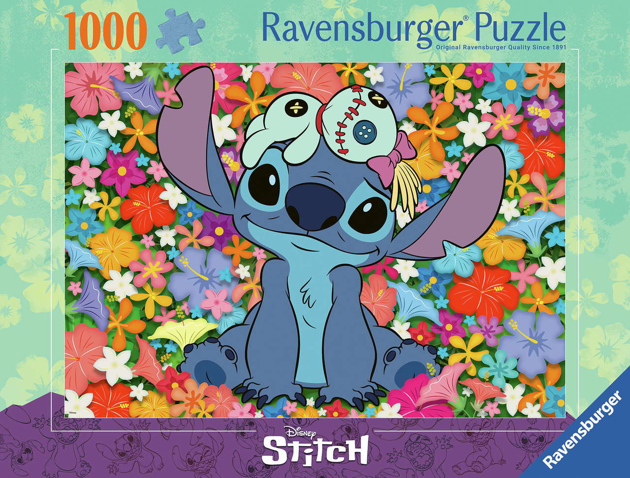 DISNEY - Stitch - Puzzle 1000P : ShopForGeek.com: Puzzle Ravensburger ...