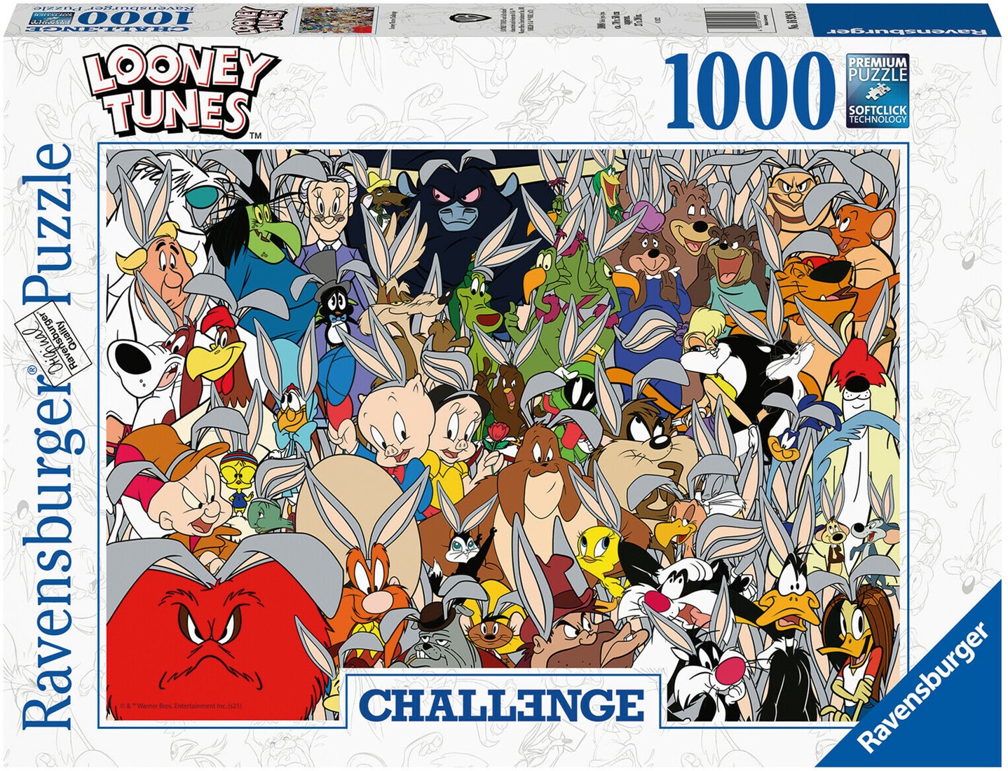 LOONEY TUNES - Puzzle 1000P - Looney Tunes Challenge Puzzle ...
