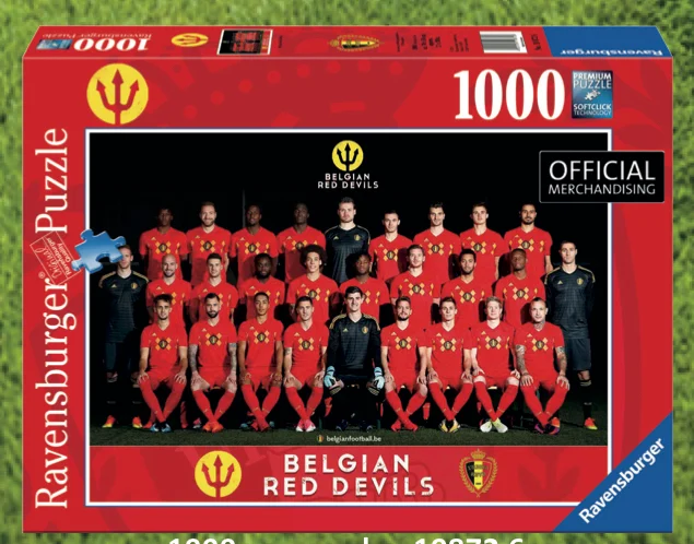 BELGIAN RED DEVILS 2018 - Puzzle 1000 Pces : ShopForGeek.com: Puzzle ...