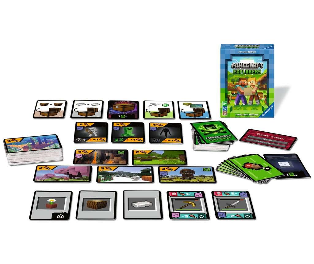 MINECRAFT - Minecraft Explorers - Cooperative card game : ShopForGeek ...