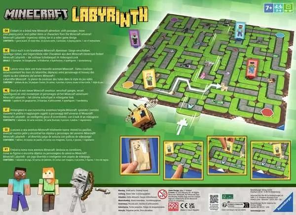 MINECRAFT - Boardgame Labyrinth : ShopForGeek.com: Juego de mesa ...