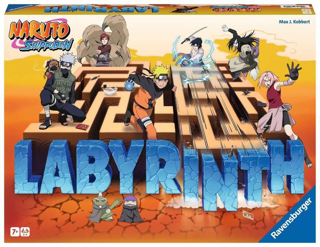NARUTO SHIPPUDEN - Boardgame Labyrinth : ShopForGeek.com: Board game ...