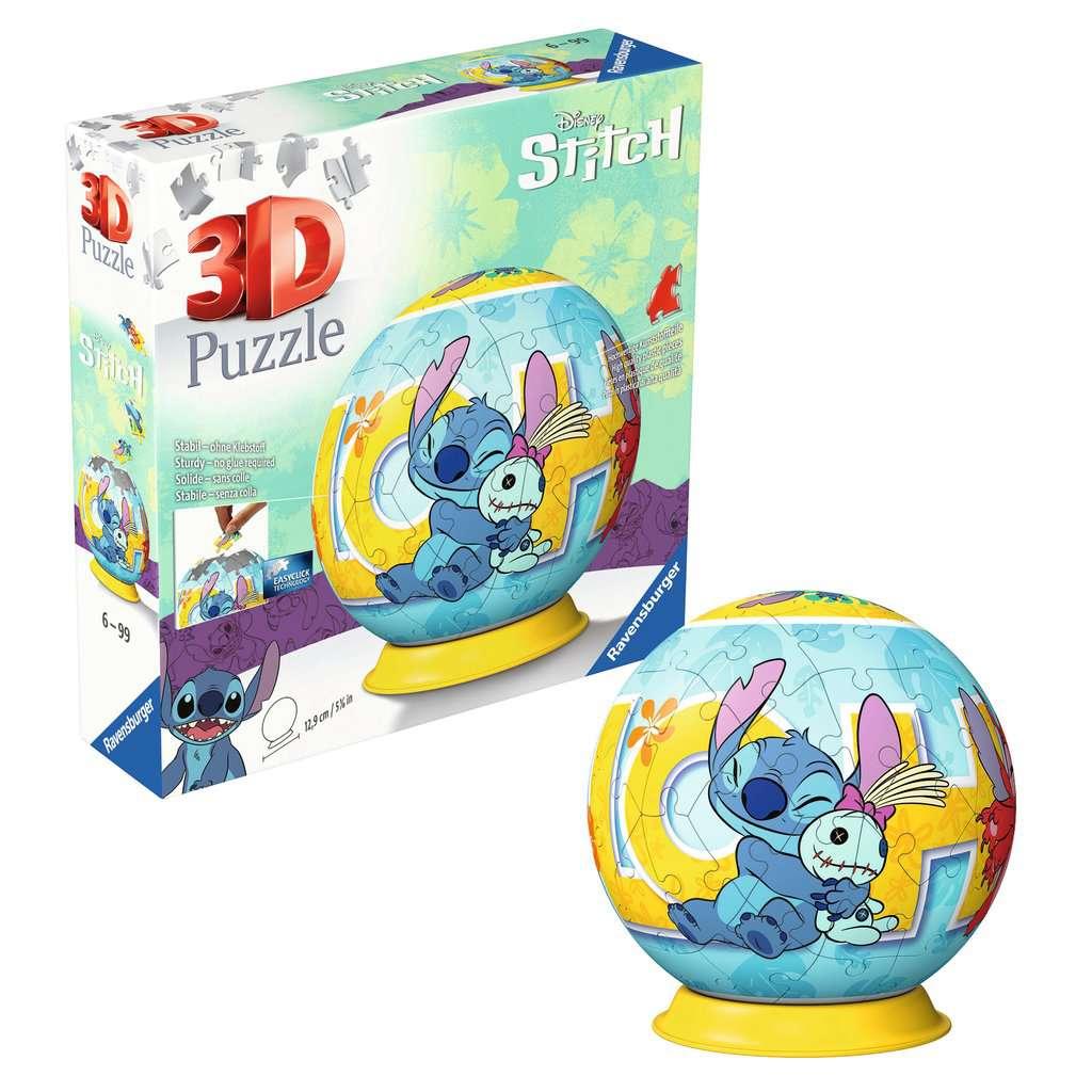 LILO & STITCH - Stitch & Scrump - Puzzle 3D - Rond 72p : ShopForGeek ...