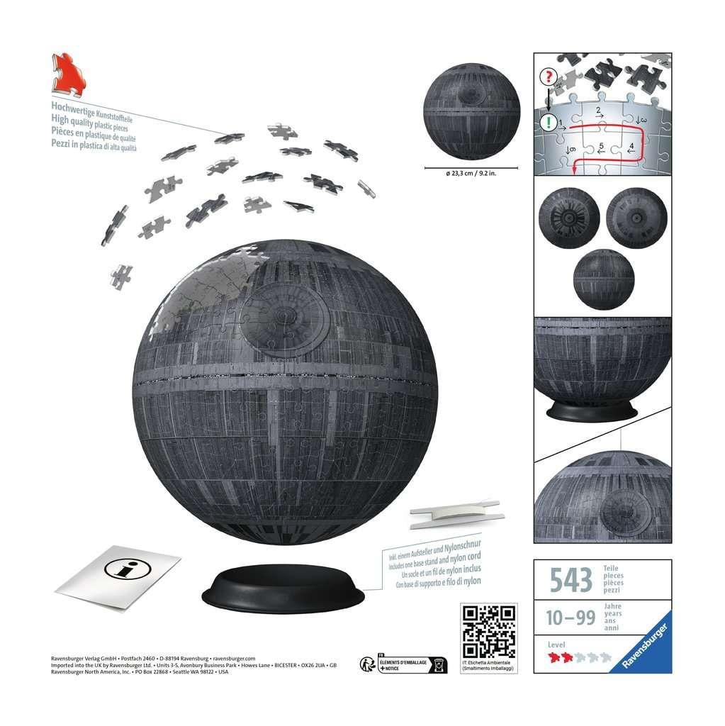 STAR WARS - Puzzle 3D - Death Star 540p : ShopForGeek.com: Puzzle ...