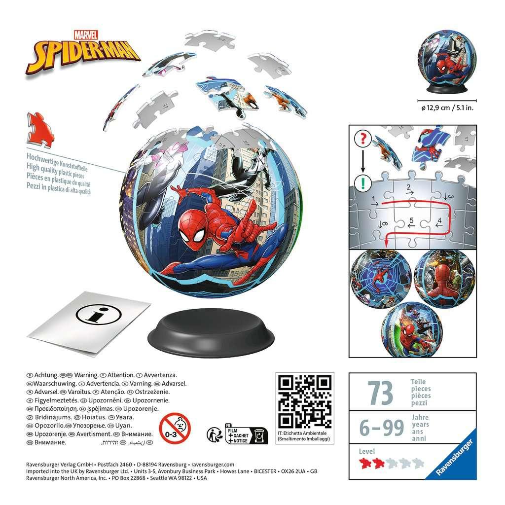 MARVEL - Puzzle 3D - Spider-man 72p : ShopForGeek.com: Puzzle ...