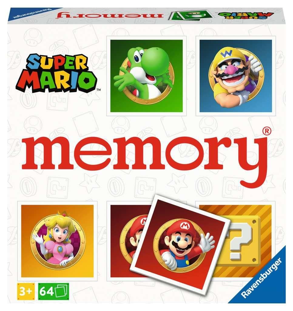 SUPER MARIO - Grand Memory : ShopForGeek.com: Card game Ravensburger ...