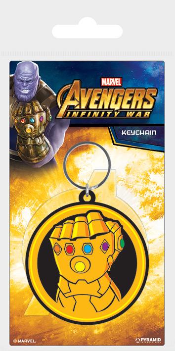 AVENGERS INFINITY WAR - Rubber Keychain - Gauntlet : ShopForGeek.com ...
