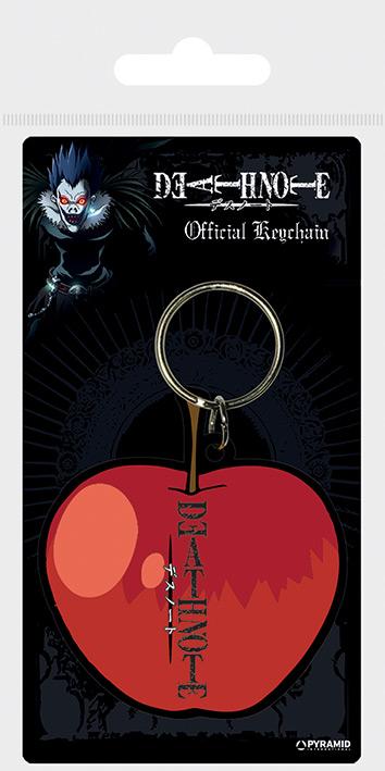 DEATH NOTE - Apple - Rubber Keychain : ShopForGeek.com: Keyring Pyramid ...