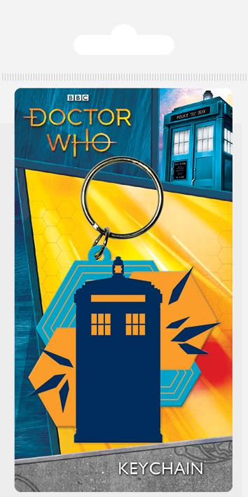 DOCTOR WHO - Rubber Keychain - Tardis Shapes : ShopForGeek.com: Keyring ...