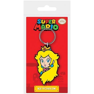SUPER MARIO - Princess Peach - PVC Keychain : ShopForGeek.com: Keyring ...