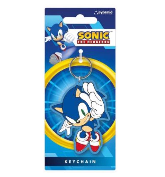 SONIC - Reach up - PVC Keychain : ShopForGeek.com: Keyring Pyramid Sonic