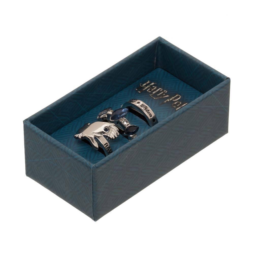 HARRY POTTER - 3Pk Ring Set - Ravenclaw : ShopForGeek.com: Jewellery ...